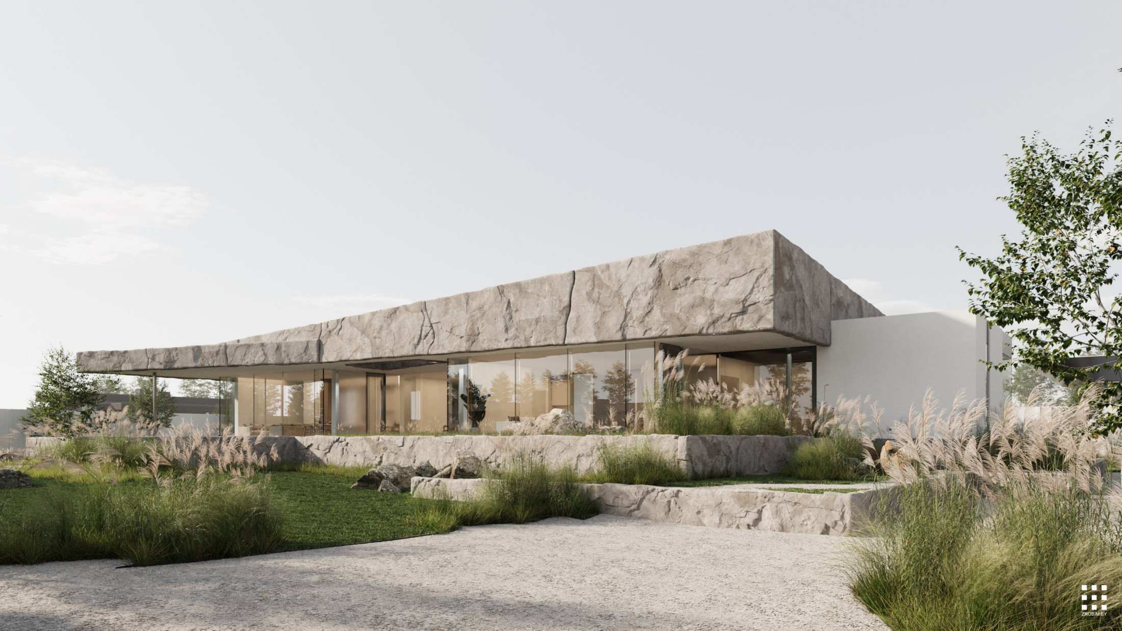 Архітектурний проект ROCKY HOUSE від «ZROBIM architects»