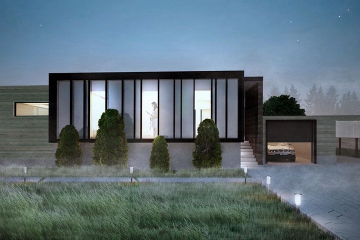 Архітектурний проект RECTANGLE HOUSE від «ZROBIM architects»