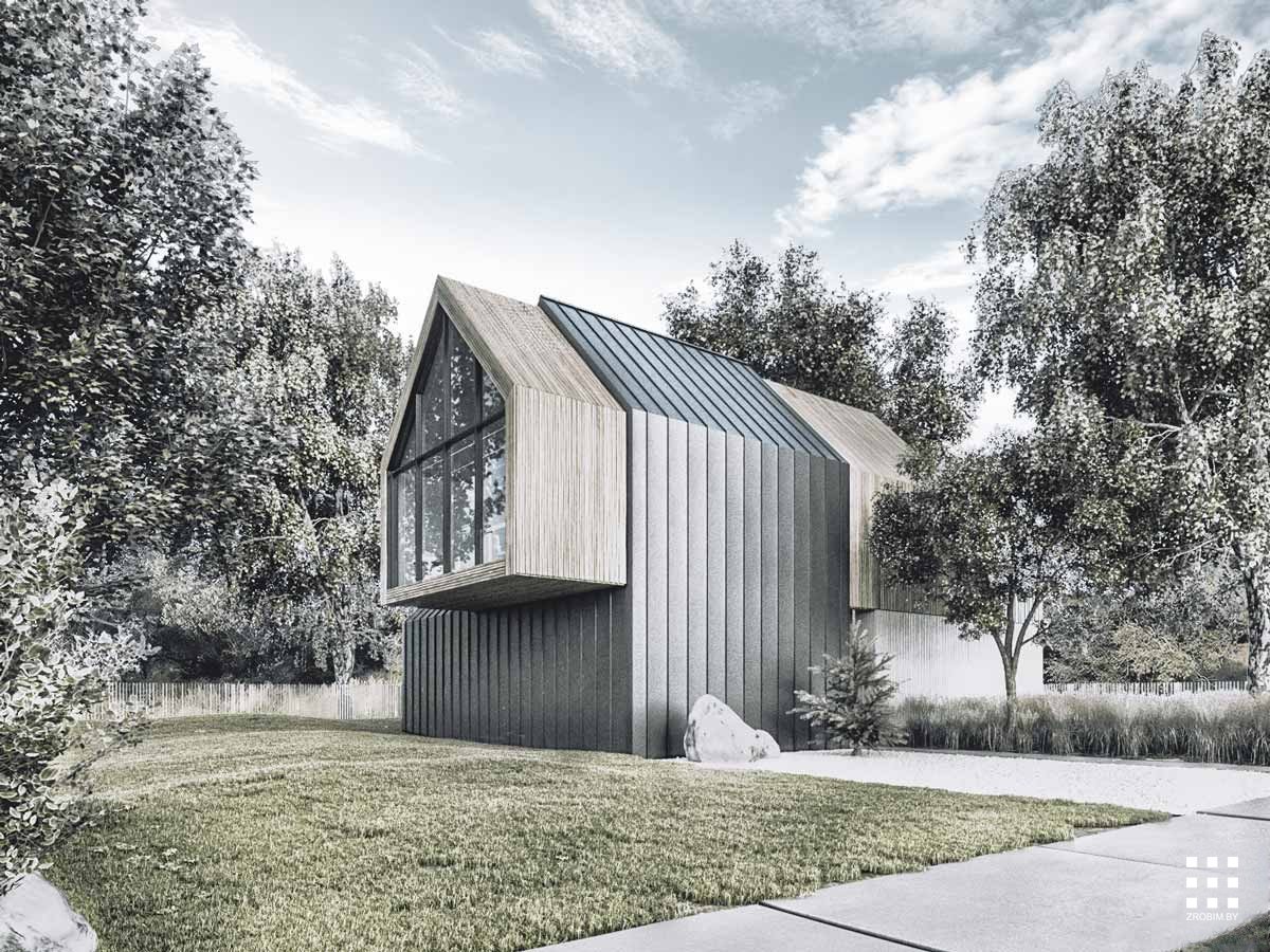 Архітектурний проект STRONG HOUSE від «ZROBIM architects»